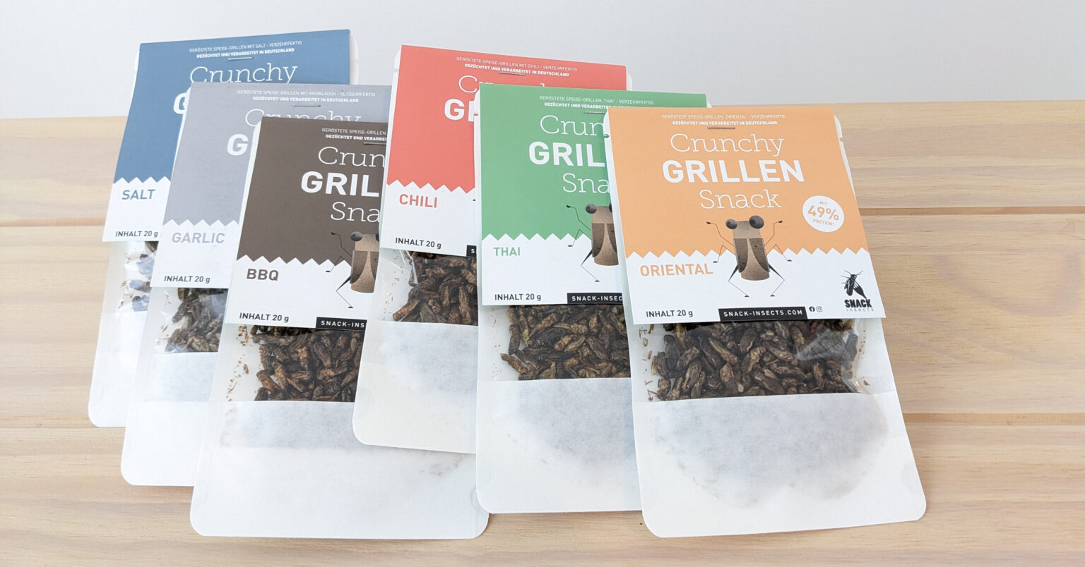 Insektenpionier wird 10: Snack Insects mit Crunchy-Grillen-Snack in ...